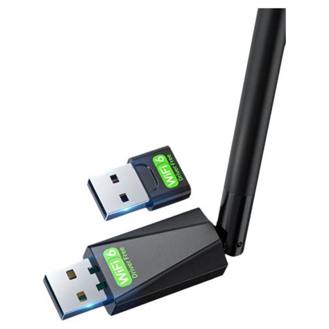 Wireless USB Network Card Dual Band 5G Smart External Gigabit Internet Card For Laptop Desktop