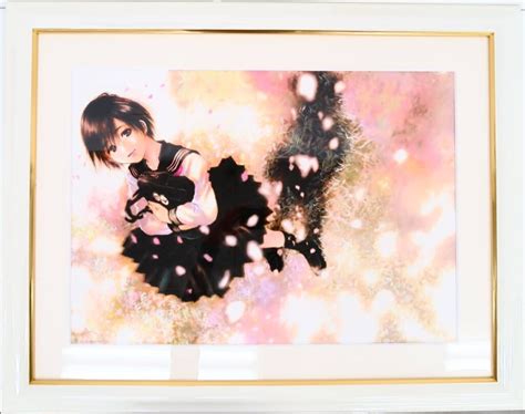 アールジュネス 版画 美樹本晴彦 花時雨ユニークを高価買取 アニポス