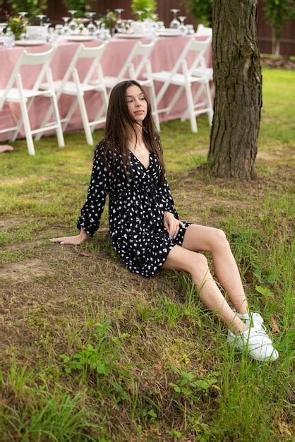 Premium Photo Beautiful Woman Summer Portrait