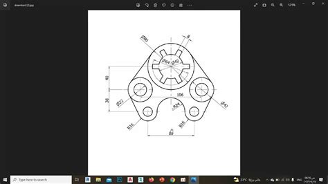 autocad solving a draw with array order youtube