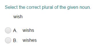 Identifying The Correct Plural Of A Noun Part Turtle Diary Quiz