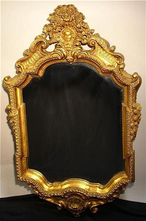 Lot Neoclassical Style Mirror