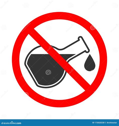 Free Of Chemical Additives Graphic Icon Stock Vector Illustration Of