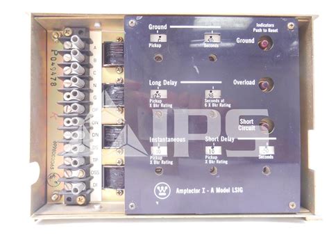6998d02g65 Westinghouse Amptector I A Solid State Programmer Lsig