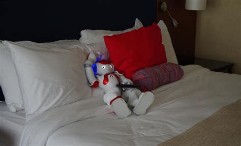 Robot Mario The New Employee And Mascot Of The Marriott Hotel Ghent
