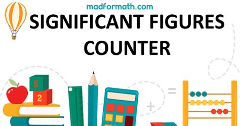 Significant Figures Calculator