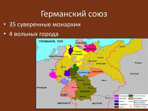 Объединение Германии в Xix веке презентация онлайн