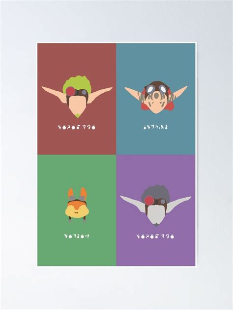 Jak And Daxter Characters Fan Art Jak Daxter Ashelin Dark Jak Poster By Fergclay Redbubble