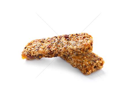 白色背景上的美味燕麦棒高清图片下载 正版图片505715395 摄图网