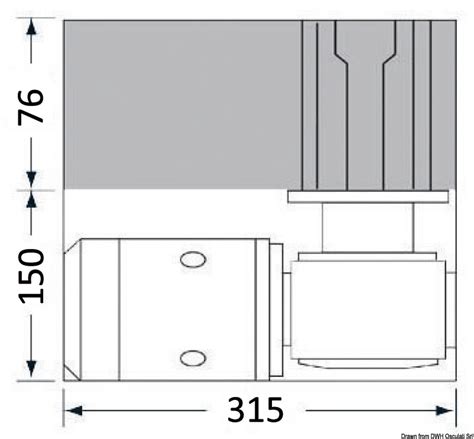 Lewmar V3 Gdgo Windlass 1000w