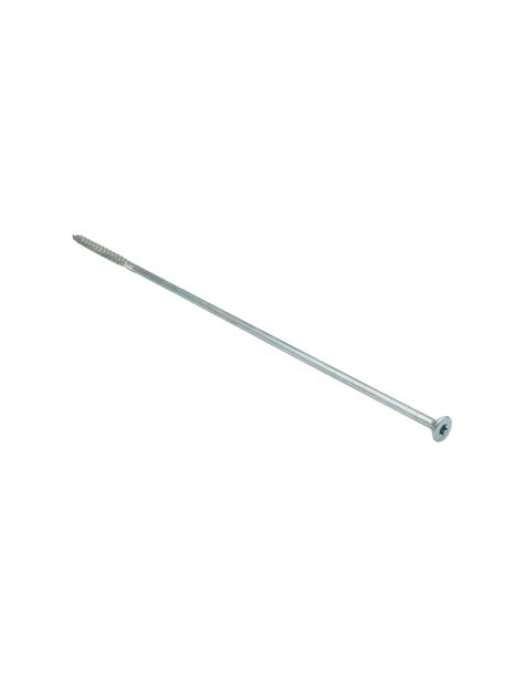 Vis Charpente Tekor Tête Fraisée Tf Cranté Torx T40 8x380 Filetée Sur