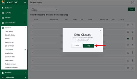 How Do I Drop A Class