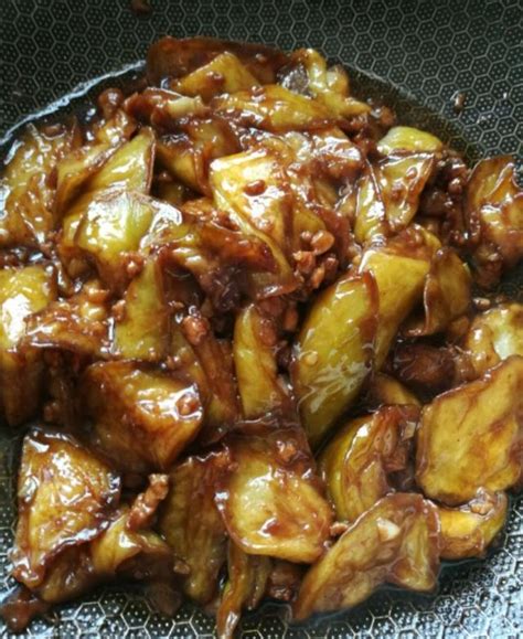 紅燒茄子加上一樣調味這個味道沒得說 每日頭條