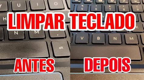 Como Limpar Teclado Do Notebook Limpar Teclado Do Pc Youtube