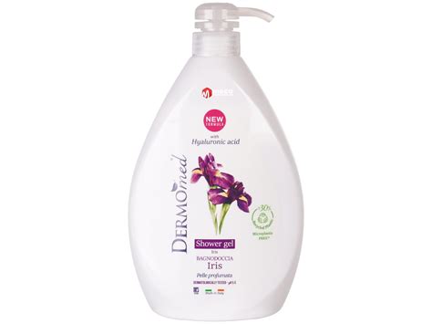 Dermomed Gel De Dus 1l Iris Alb Mertecom Ro