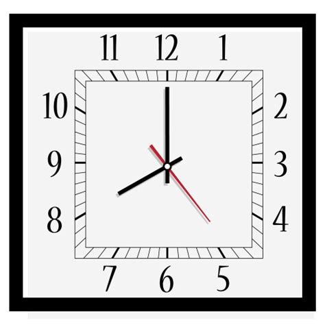 Square Clock Vector Images Over 12000