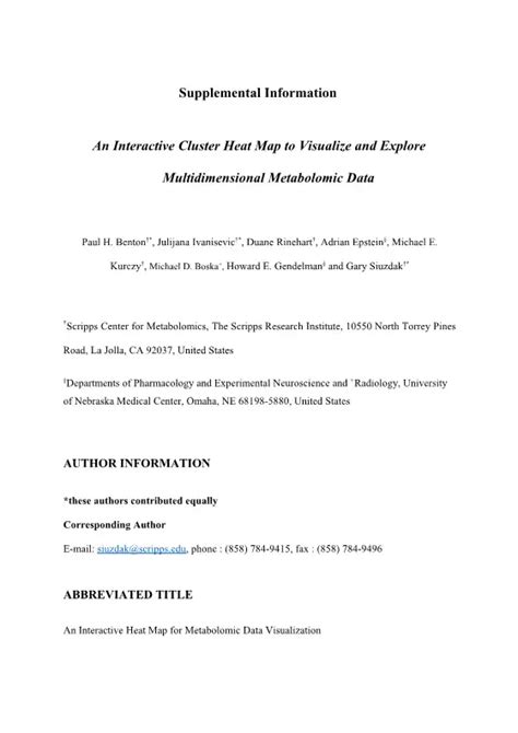 An Interactive Cluster Heat Map To Visualize And Explore