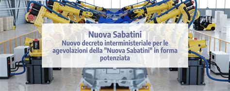 In Arrivo La Nuova Sabatini Potenziata Phorma Mentis