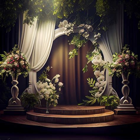Fondo De Pantalla De Boda Foto Premium