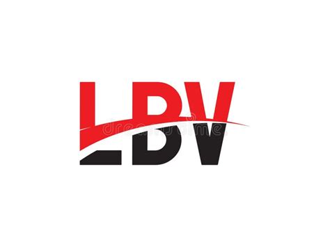 Lbv Letter Initial Logo Design Stock Vector Illustration Of Isolated