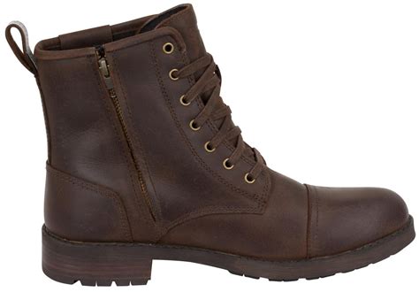Bottes Segura Edmond Chaussure Moto Vintage Cuir Marron