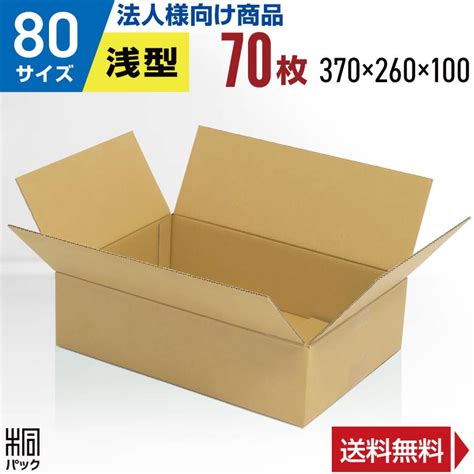 桐パック 段ボール 洋服 衣類 ダンボール箱 80サイズ 浅型 国産 70枚 薄型 アパレル 宅配 通販 ゆうパック 梱包 桐パック ダン
