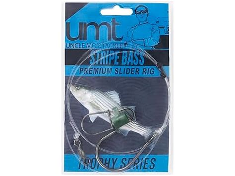 Uncle Mos Tackle 10 Pack Slider Rig 60 Or 80 Bass