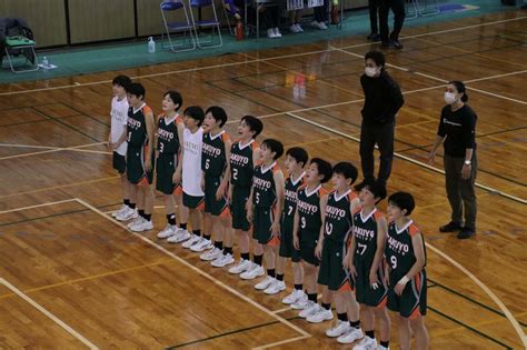 作陽バスケ部女子 1月 2023