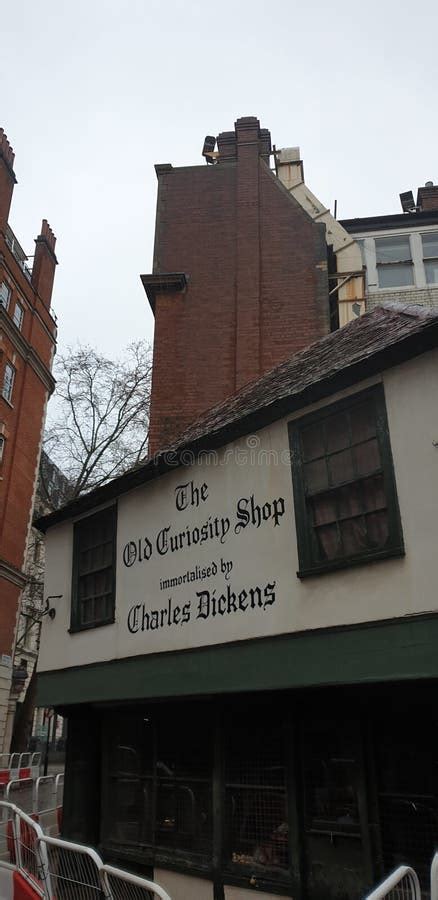 London Uk England Winter Christmas Charles Dickens Old Curiosity Shop