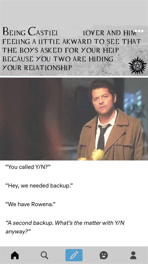 Supernatural Imagines Castiel Wattpad