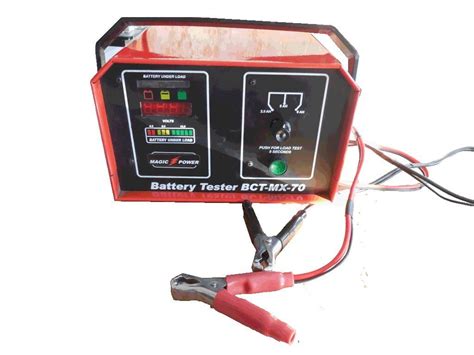 Two Wheeler Battery Load Tester Magic Power Nibco Battery Center
