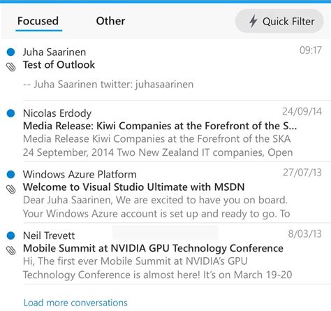 Review First Look Microsoft Outlook For IOS Software ITnews