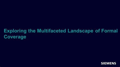 exploring the multifaceted landscape of formal