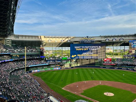 Milwaukee Brewers Had A Designated ‘tarps Off Section At Tuesdays
