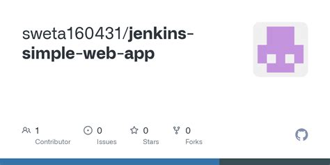 Github Sweta160431jenkins Simple Web App