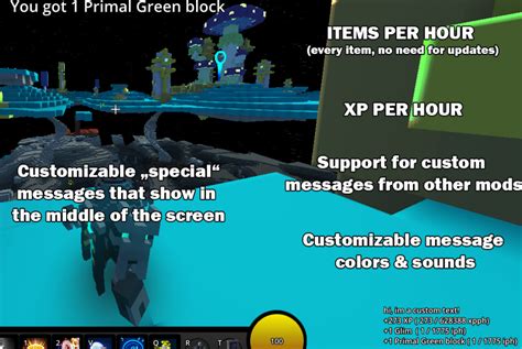 obscure ui infolog gui mod by criteox trovesaurus