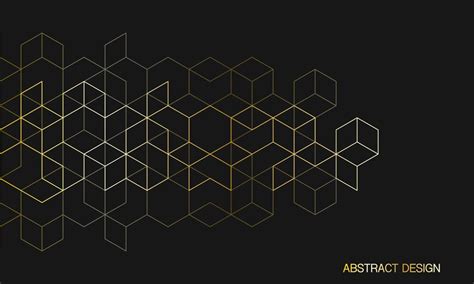 Premium Photo Raphic Design Elements With Isometric Shape Golden Blocks