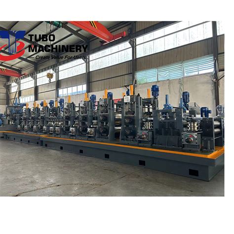 Conduit Pipe Erw Ms Welded Round Square Erw Pipe Mill Making Machine China Pipe Processing