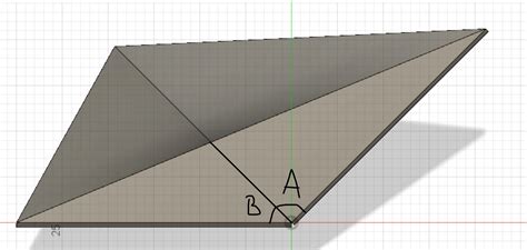 Triangles How To Find 2d Angles For 3d Vectors Mathematics Stack