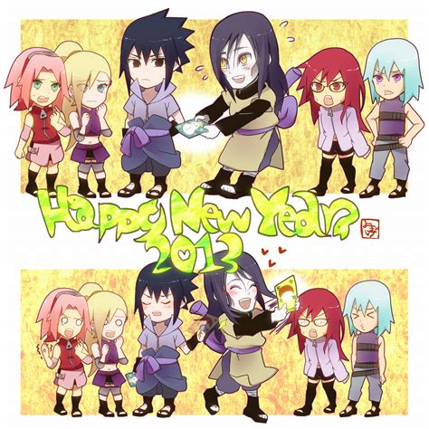 Sakura Ino Karin Sasuke