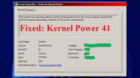 Cómo Solucionar El Error Kernel Power 41 En Windows 11