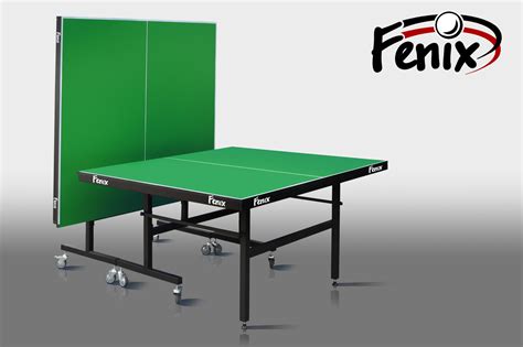 Теннисный стол "Феникс" Master M19 для помещений зеленого цвета (ID ...
