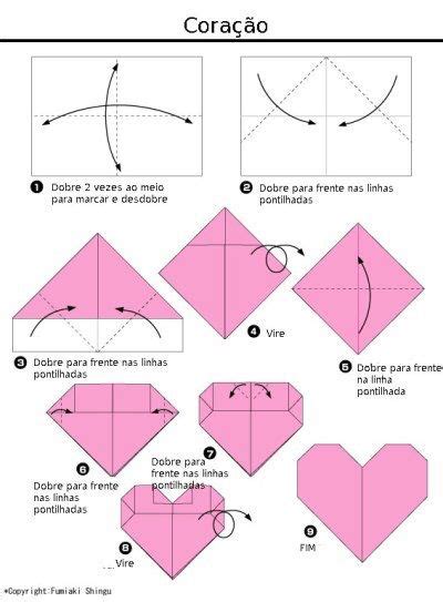 Easy Origami Heart Step By Step Instructions