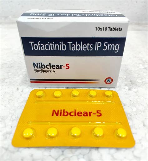 Tofacitinib 5 Mg Tablets At Rs 350 Stripe In Panchkula Id 2853232952197