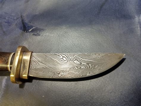 Twist Damascus Hunter Show And Tell Bladesmiths Forum Board
