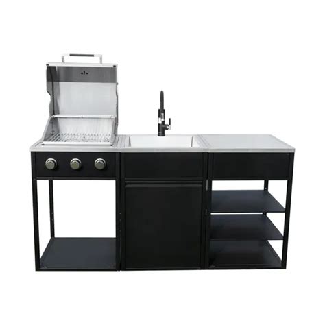 Luxury Durabal Stainless Outddoor Kitchen Gas Bbq Barbecue Modular