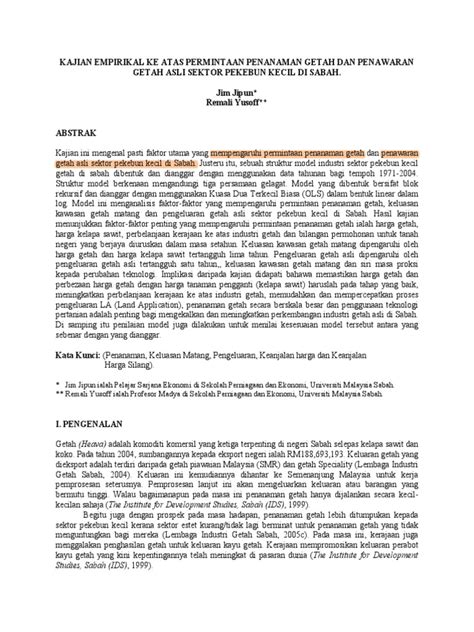 Kajian Empirikal Ke Atas Permintaan Pena Pdf