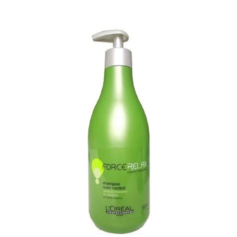 Shampoo Loréal Force Relax Care Nutri Control 500ml Shopee Brasil