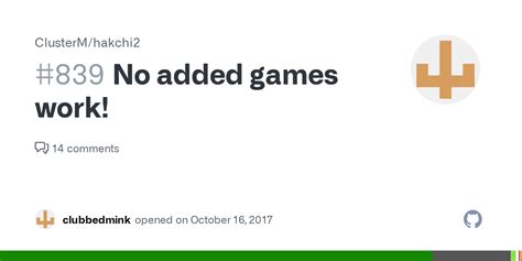 no added games work · issue 839 · clusterm hakchi2 · github