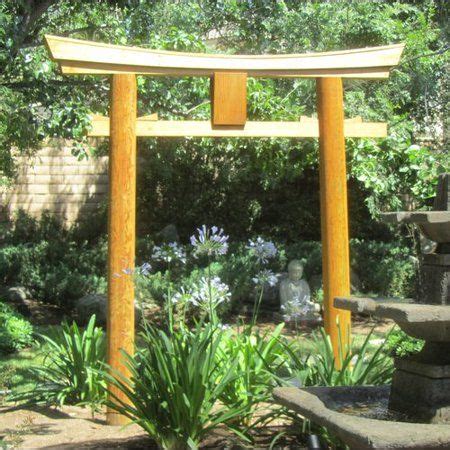 Samsgazebos Japanese Shinto Temple Myojin Style Wooden Torii Garden